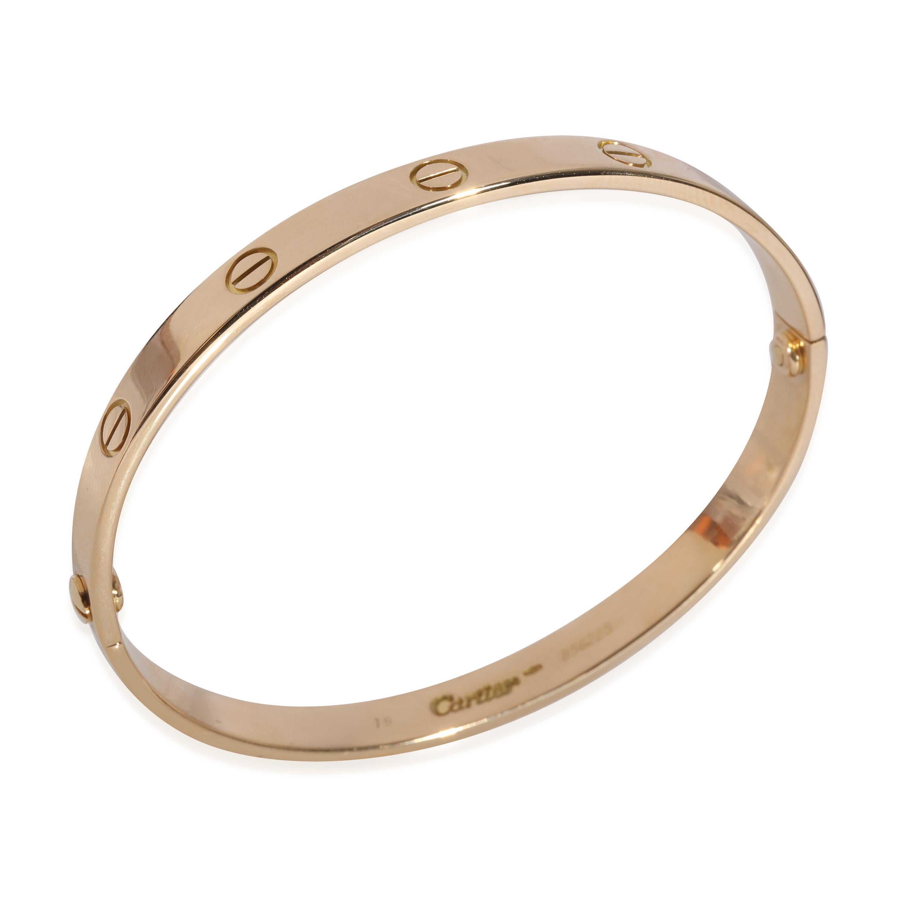 Cartier Love Bracelet in 18K Yellow Gold For Sale at 1stDibs | cartier ...