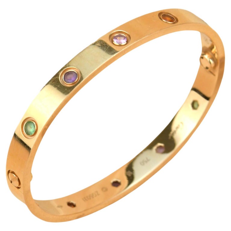 Cartier Rainbow Love Bracelet