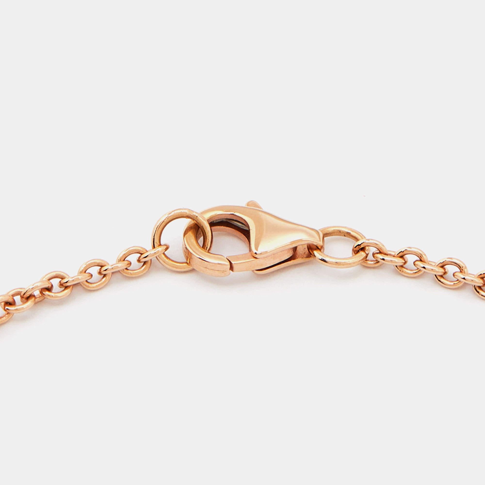 Cartier Love Interlocking Loops 18k Rose Gold Bracelet at 1stDibs ...