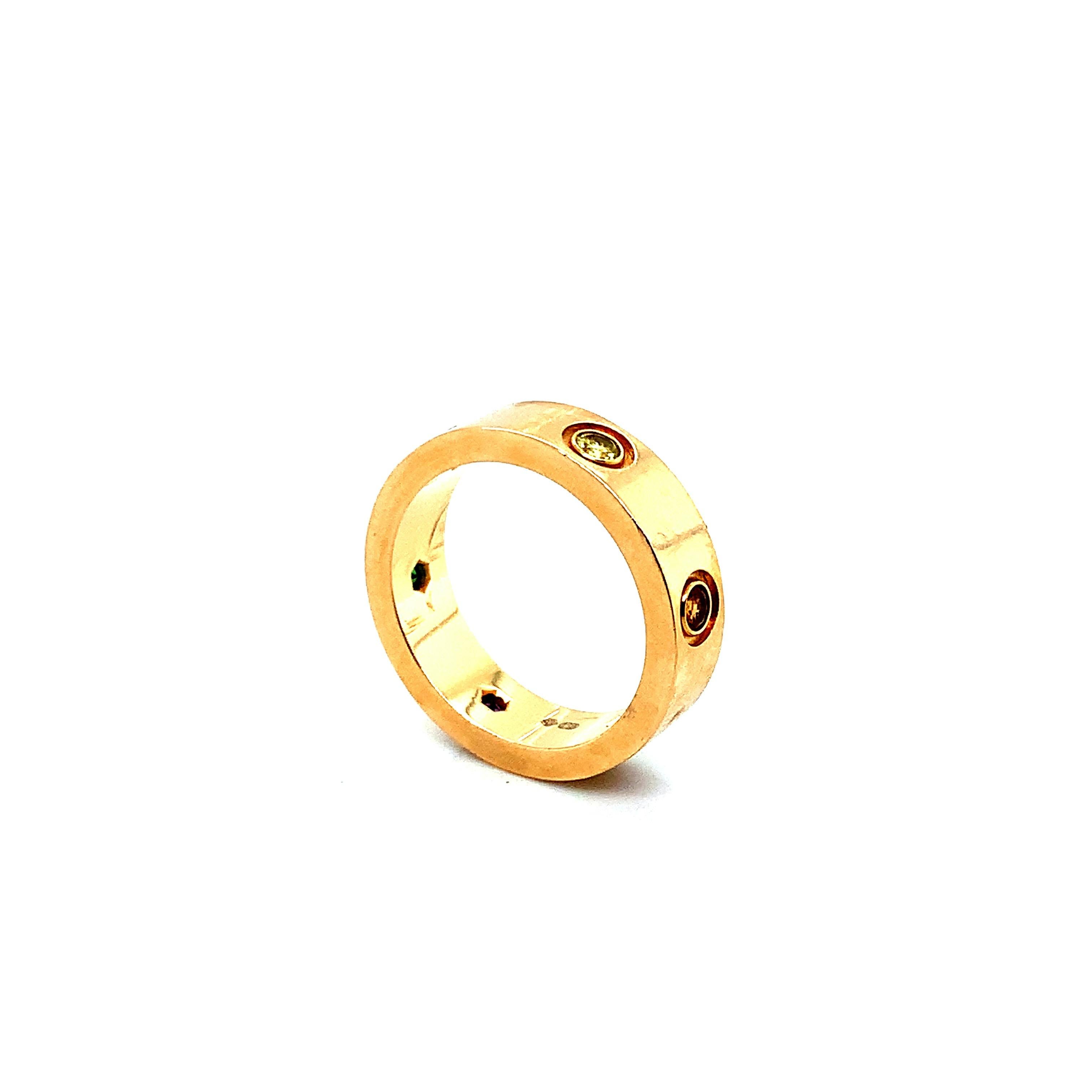 Cartier Love Ring at 1stDibs | cartier love ring bracelet, cartier ...
