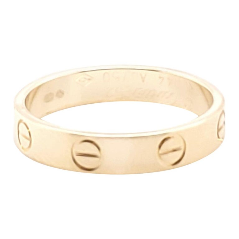 Cartier Love Ring at 1stDibs | cartier love wedding band, cartier love ...