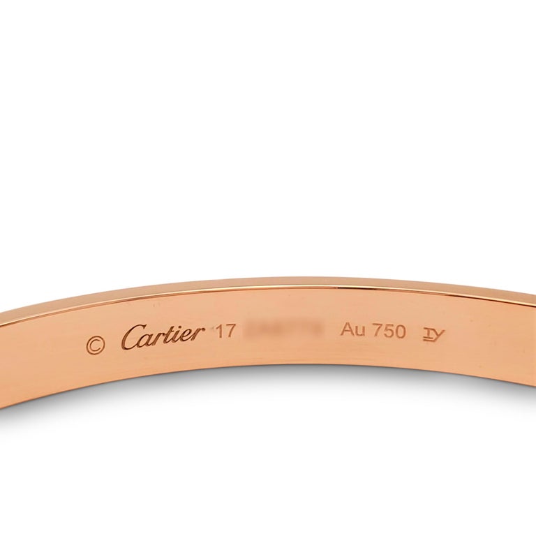 Cartier Love Rose Gold Bracelet at 1stDibs | cartier bracelet