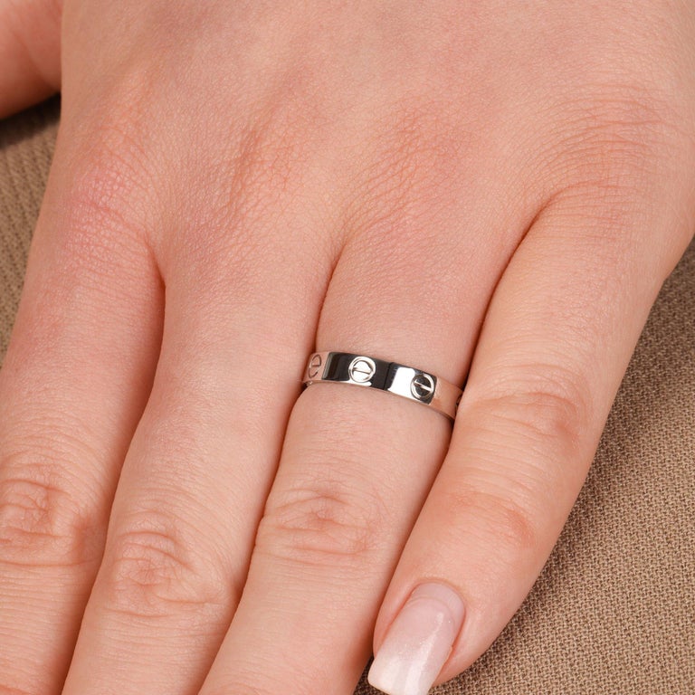 Cartier Love Wedding Band Ring For Sale at 1stDibs
