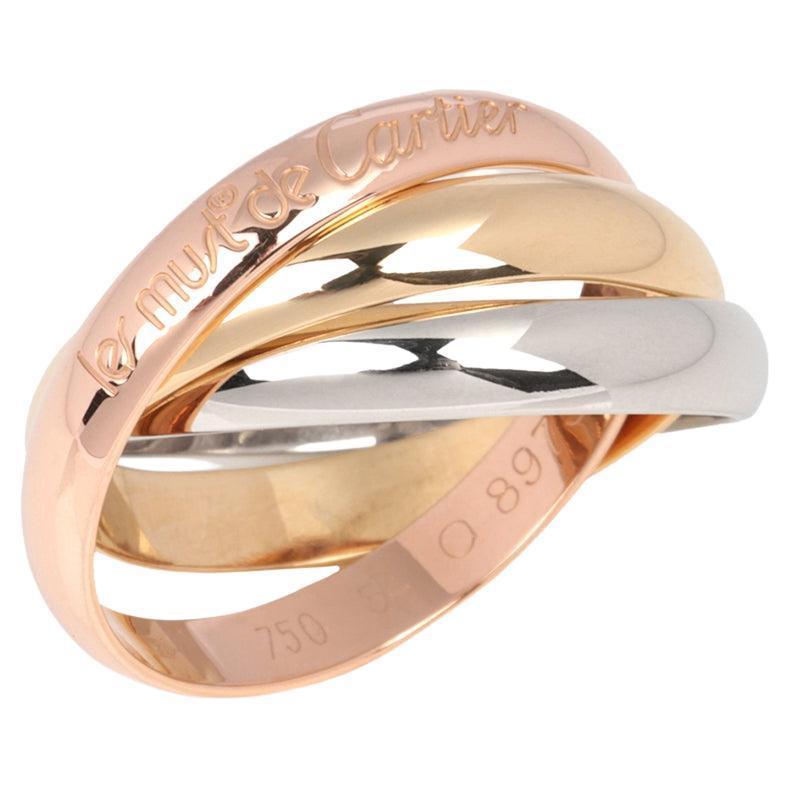 Cartier Les Must de Cartier 5 Band Trinity Ring at 1stDibs | cartier ...