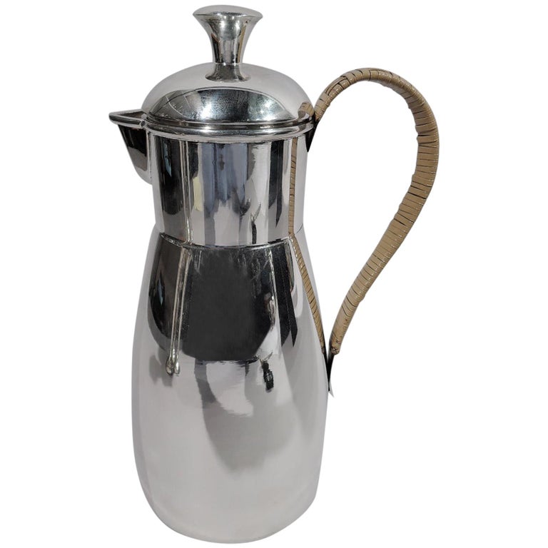 Cartier Mid-Century Modern Sterling Silver Martini Pitcher For Sale at ...
