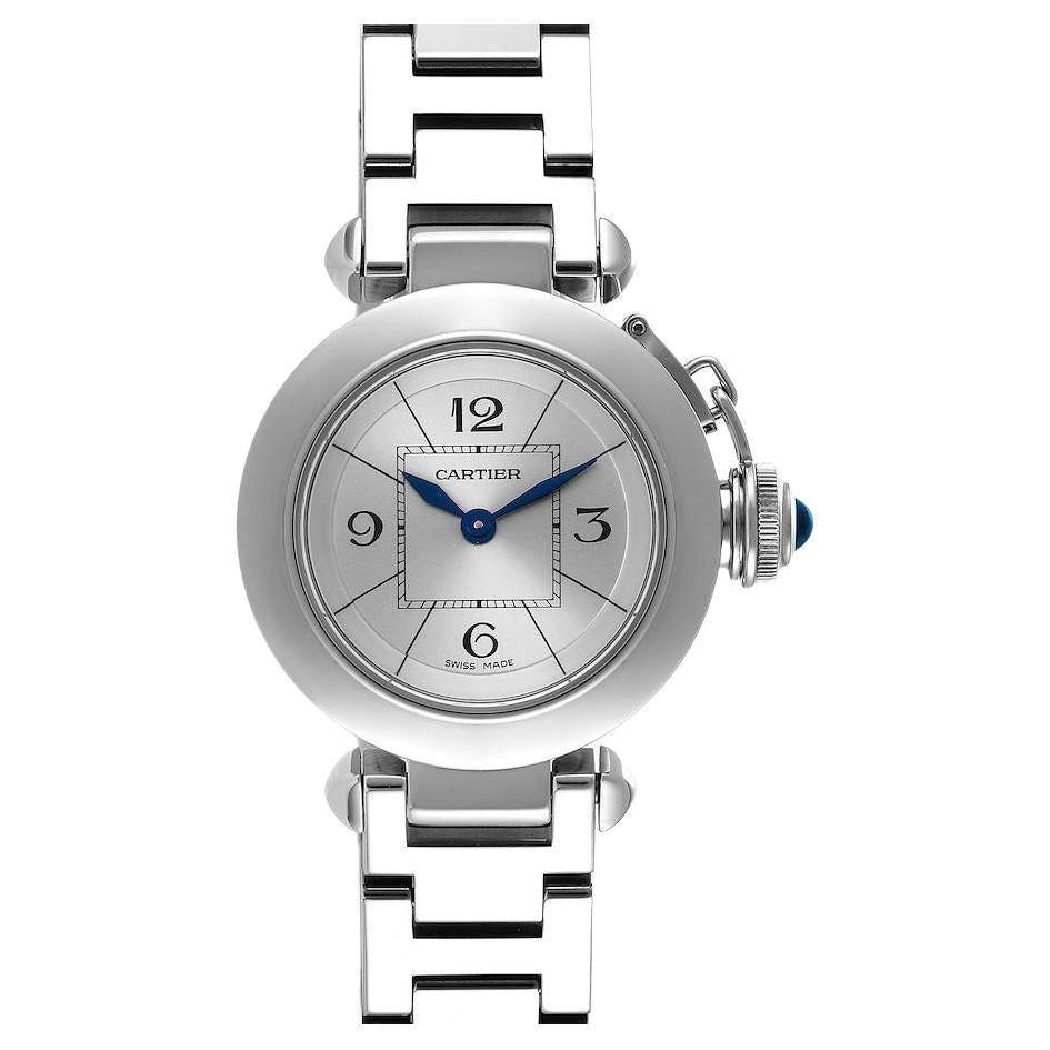 Burberry Pioner Silver Rectangle Dial Gold Tone Steel Quartz Ladies ...