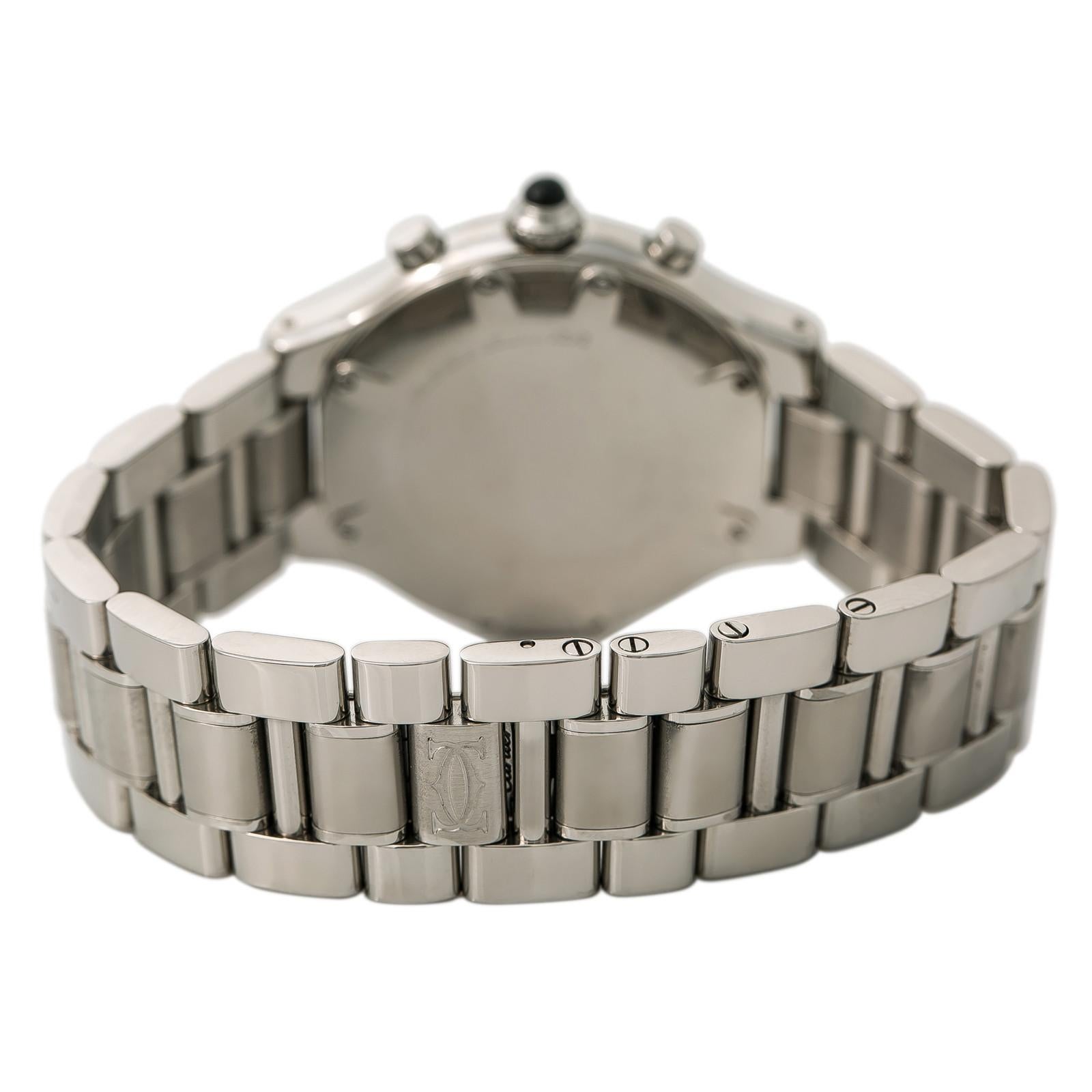 Cartier Must 212040, Brown Dial Certified Authentic For Sale at 1stDibs