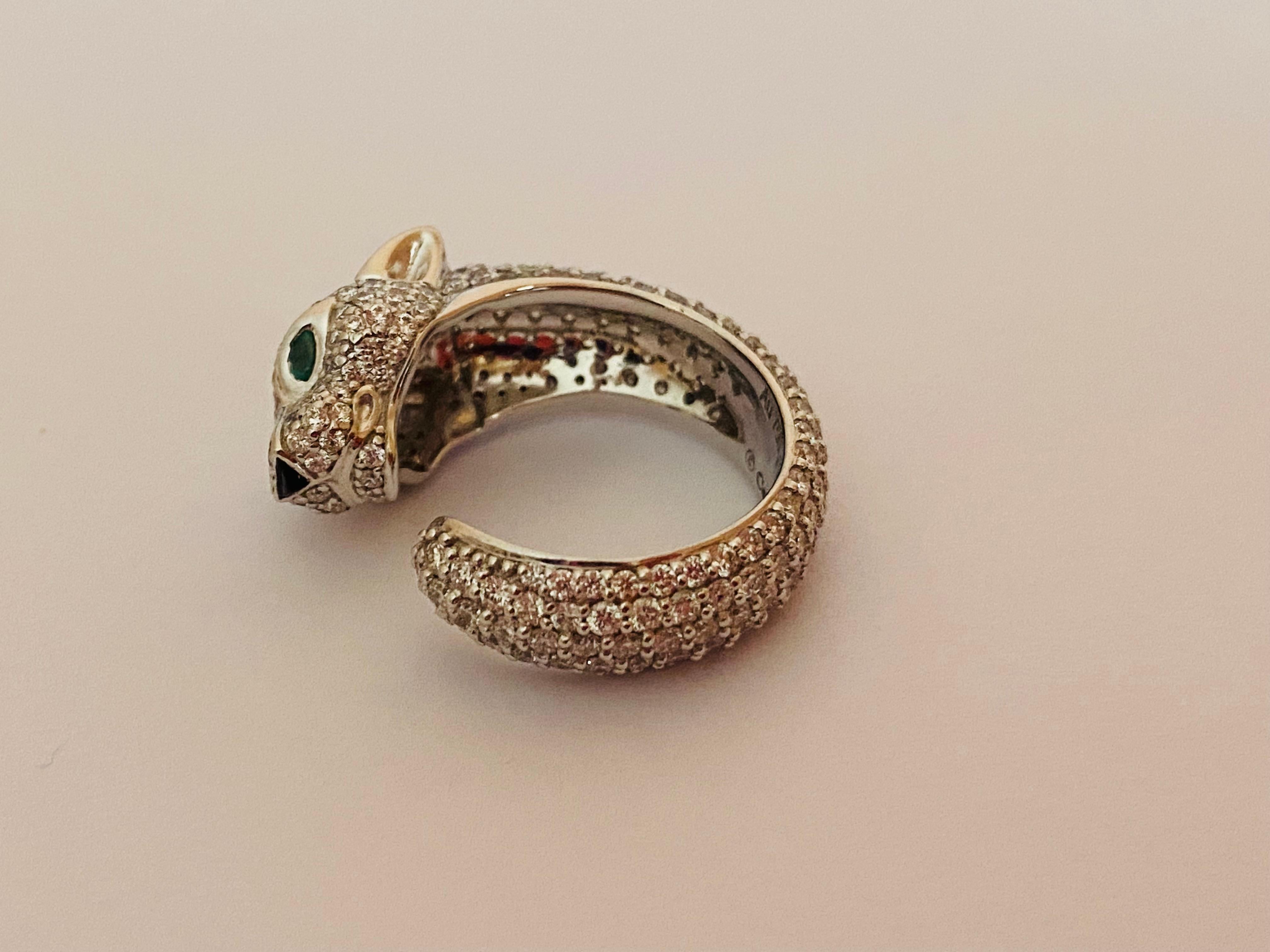 Cartier Panther De Cartier Ring For Sale at 1stDibs | cartier leopard ...