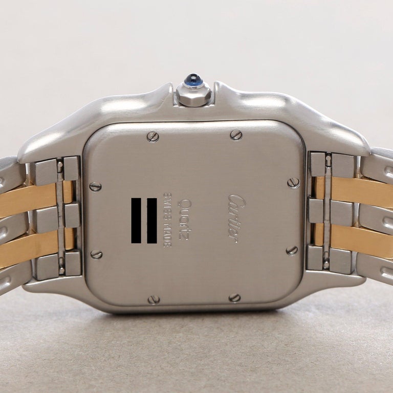 Cartier Panthère 0 187957 Unisex Yellow Gold and Stainless Steel 2 Row ...