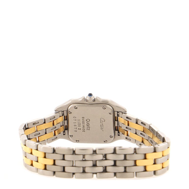 Cartier Panthere de Cartier Quartz Watch Stainless Steel and Yellow ...