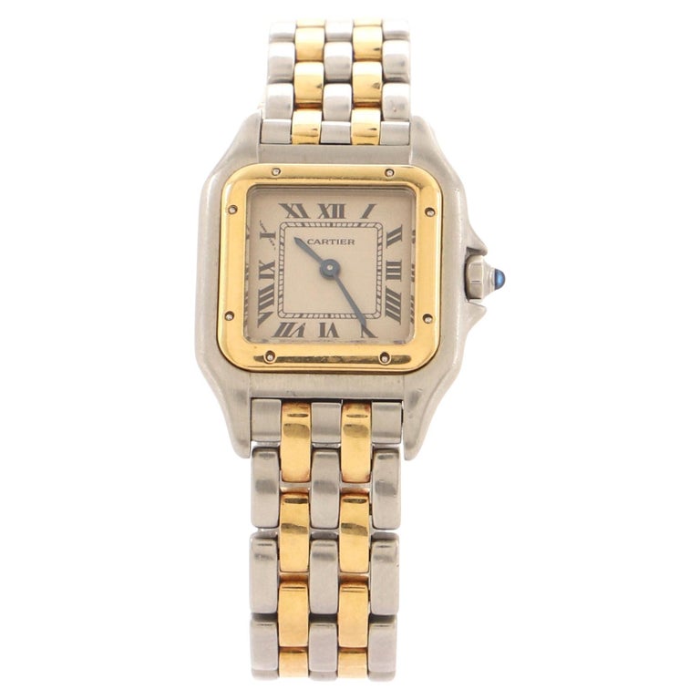Cartier Panthere de Cartier Quartz Watch Stainless Steel and Yellow ...