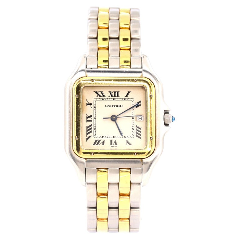 Cartier Panthere de Cartier Quartz Watch Stainless Steel and Yellow ...