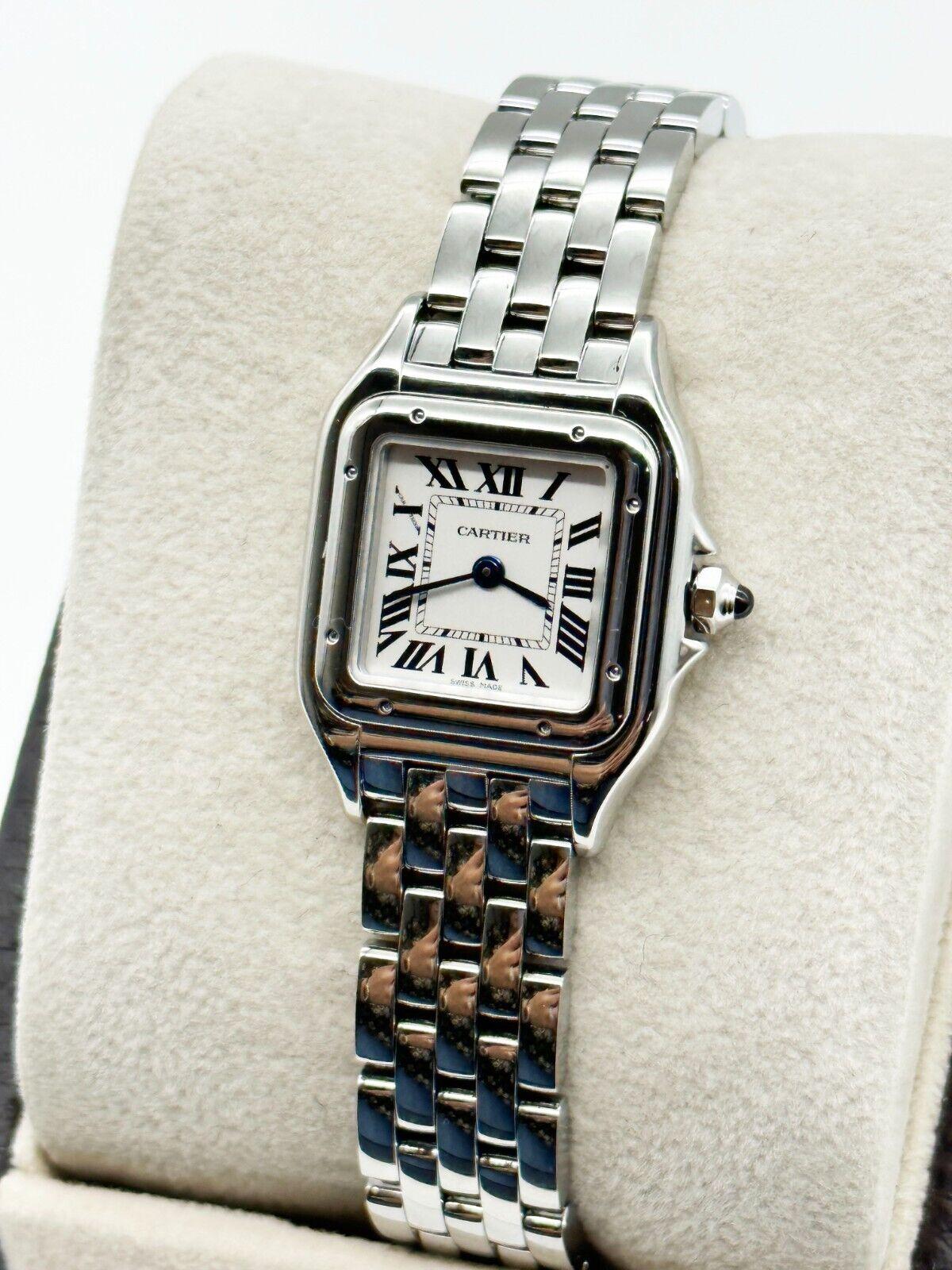 Cartier Panthere de Cartier WSPN0006 Ref 4177 Stainless Steel Box Paper ...