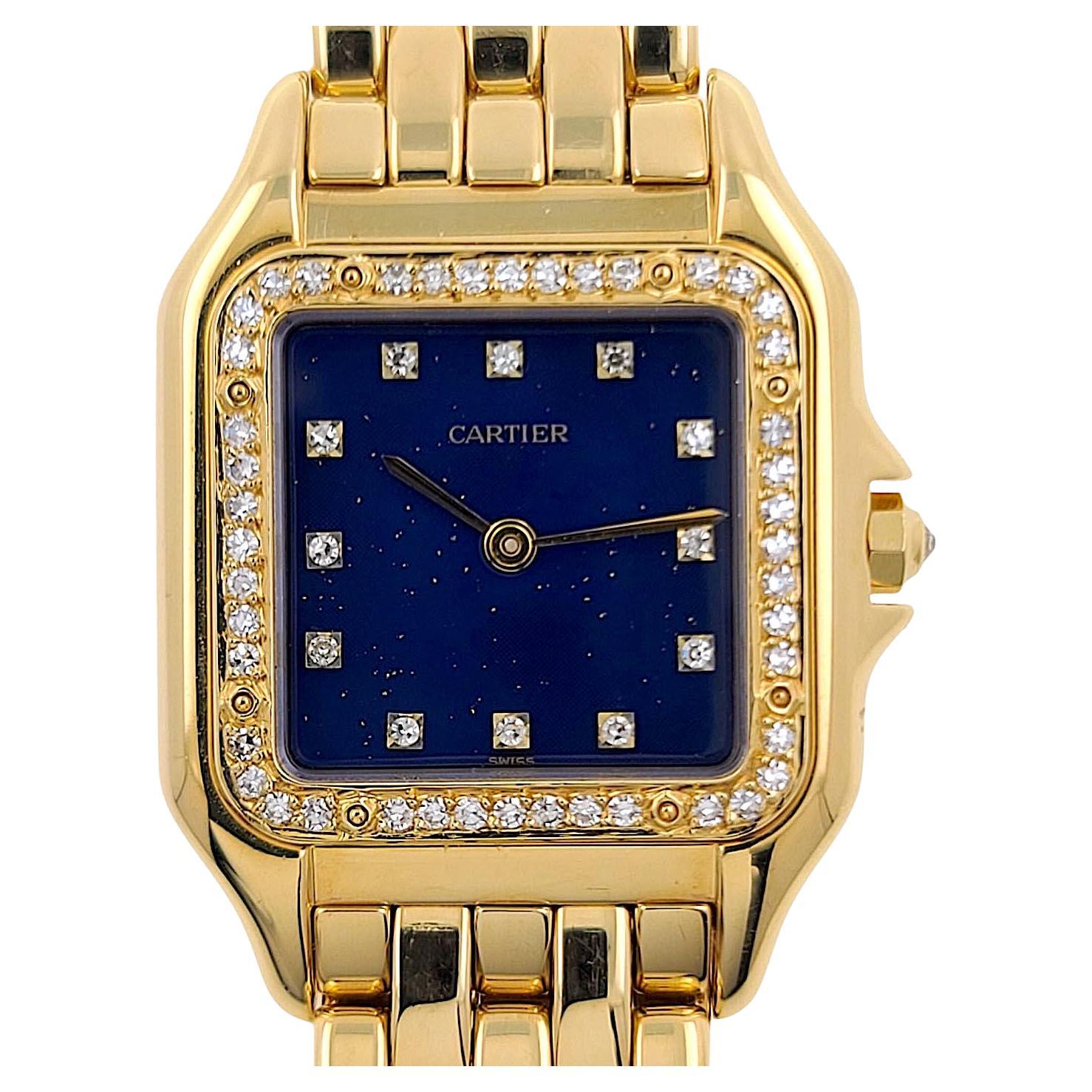 Rarity Cartier Quadrant Burgundy Full Set Large Model A102 Ruby Obus ...