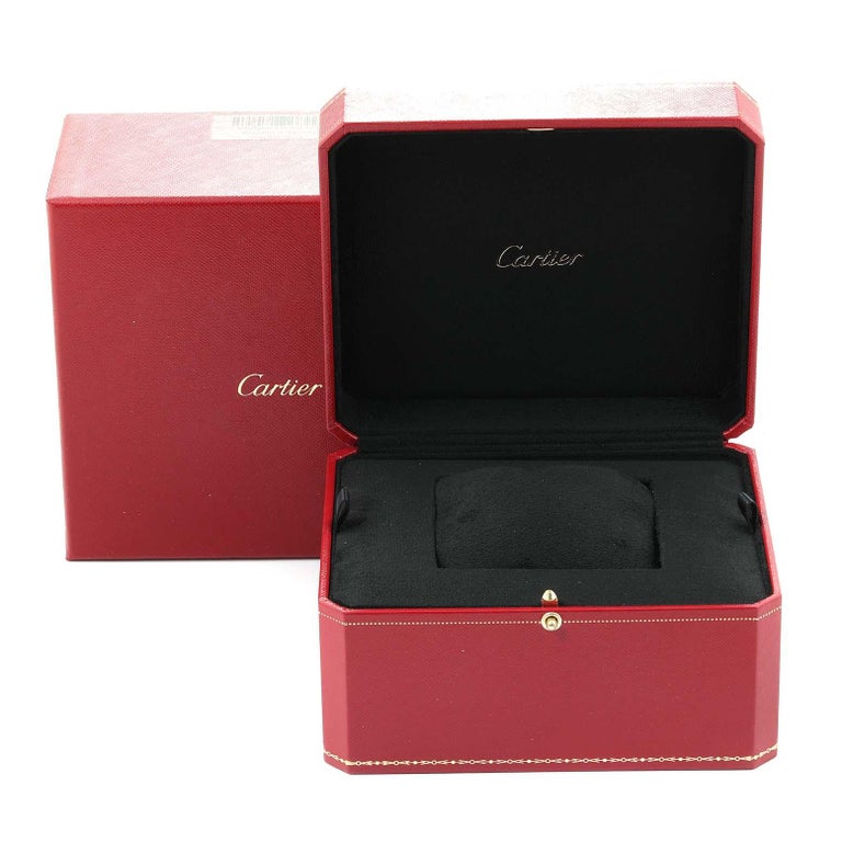 Cartier Panthere Medium Steel Diamond Ladies Watch W4PN0008 For Sale at ...