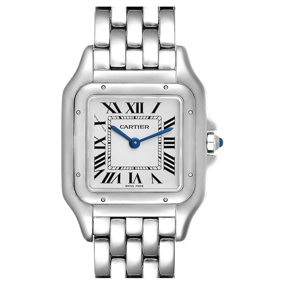 Cartier Panthère Quartz Movement Medium Model Yellow Gold and Steel ...