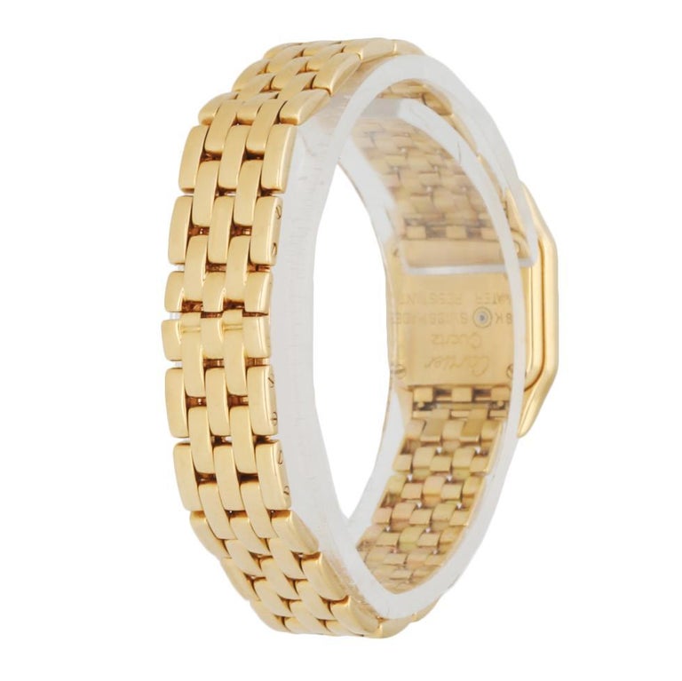 Cartier Panthere Mini 1131-1 18K Yellow Gold and Diamond Set Ladies ...