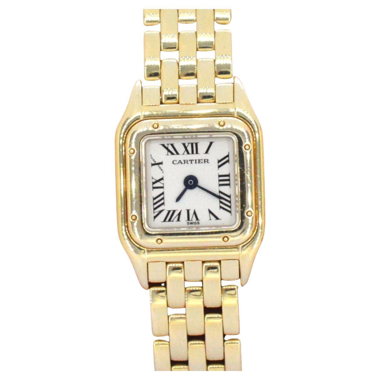Special Edition Cartier Panthere Mini Wristwatch For Sale at 1stDibs ...