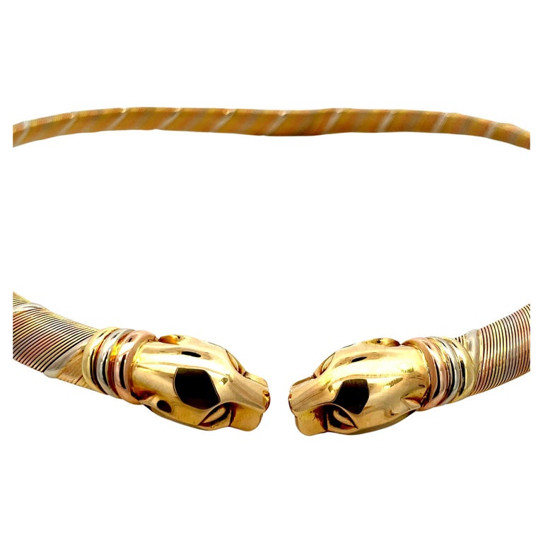 Cartier Panthere Necklace at 1stDibs