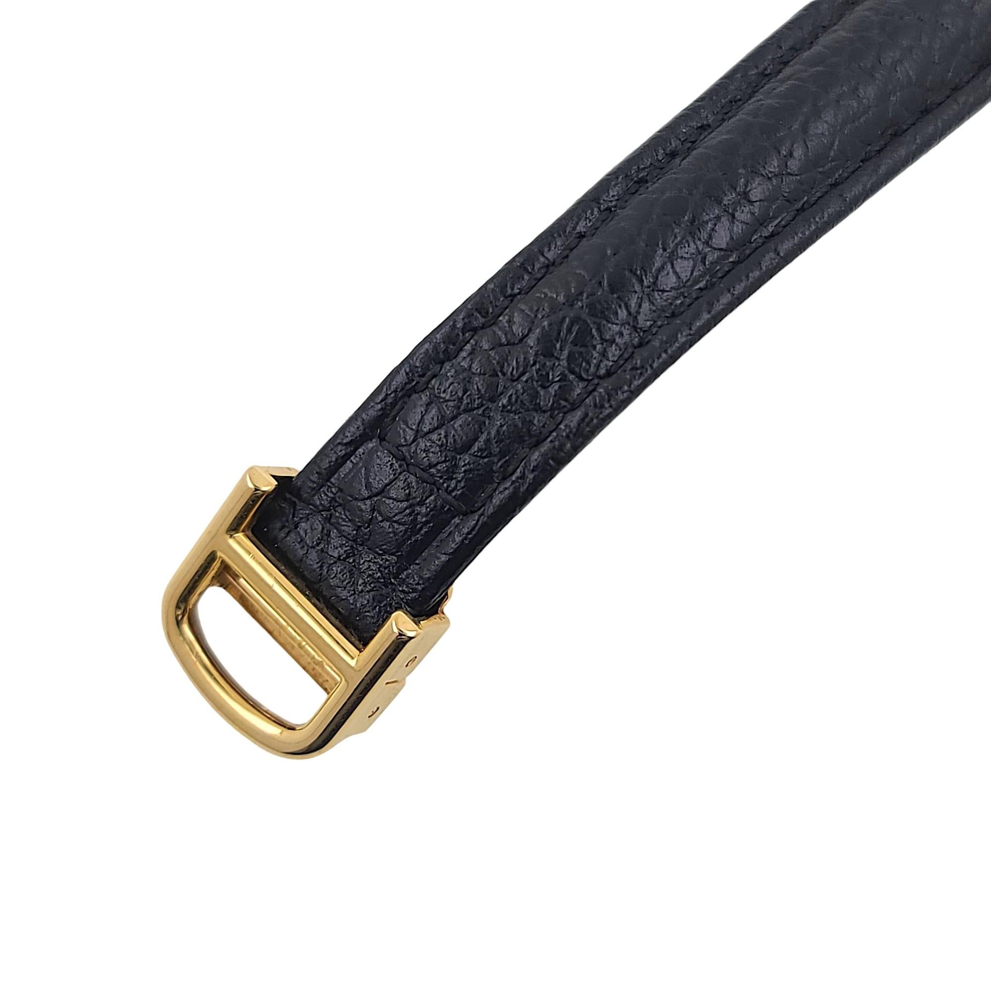 Cartier Panthere Small model PM SM 18k Gold 8669 + Gold Folding Clasp For Sale at 1stDibs