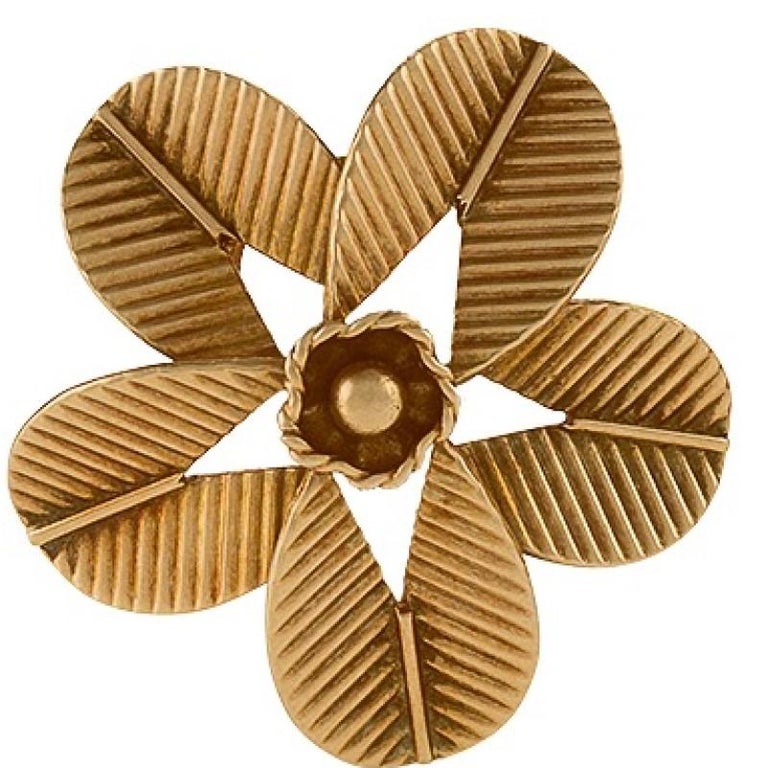 Cartier Paris 1950s Gold "Coffee Bean" Earrings For Sale at 1stDibs ...