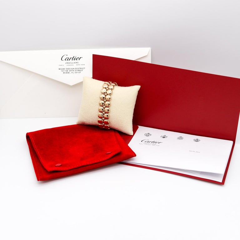 Cartier Paris Honeymoon Reversible Bracelet Solid Bicolor 18kt Gold ...