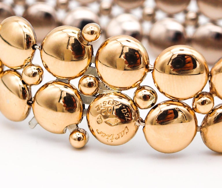 Cartier Paris Honeymoon Reversible Bracelet Solid Bicolor 18kt Gold ...