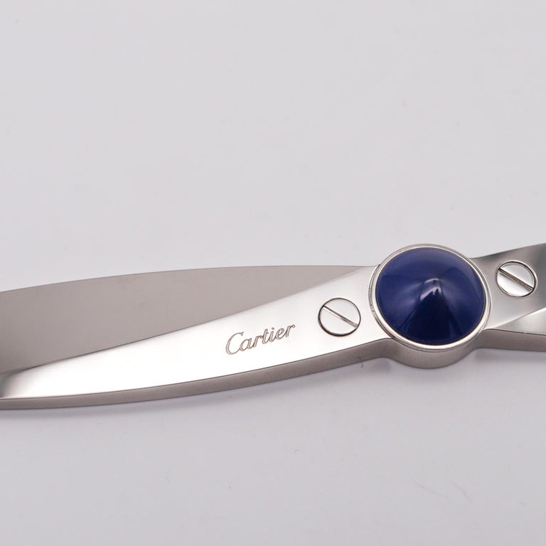 Cartier Paris Santos Letter Opener Paper Weight in Plated Stailess with ...