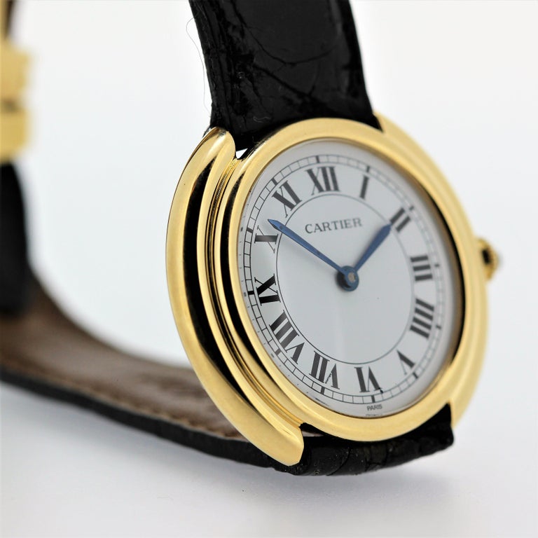 Cartier Paris Vendome Large Automatic Watch with Deployant buckle ...