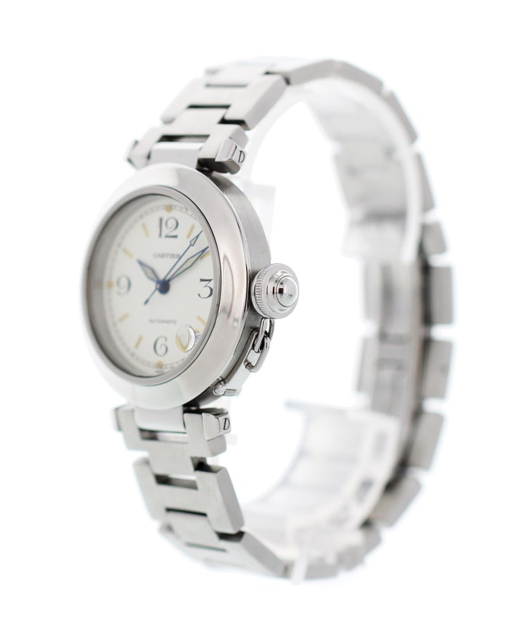 Cartier Pasha 2324 Stainless Steel Automatic at 1stDibs | pasha de ...