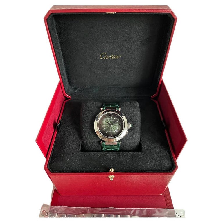 Cartier Pasha Arabic Dial Middle East Special Edition New Full Set Rare ...