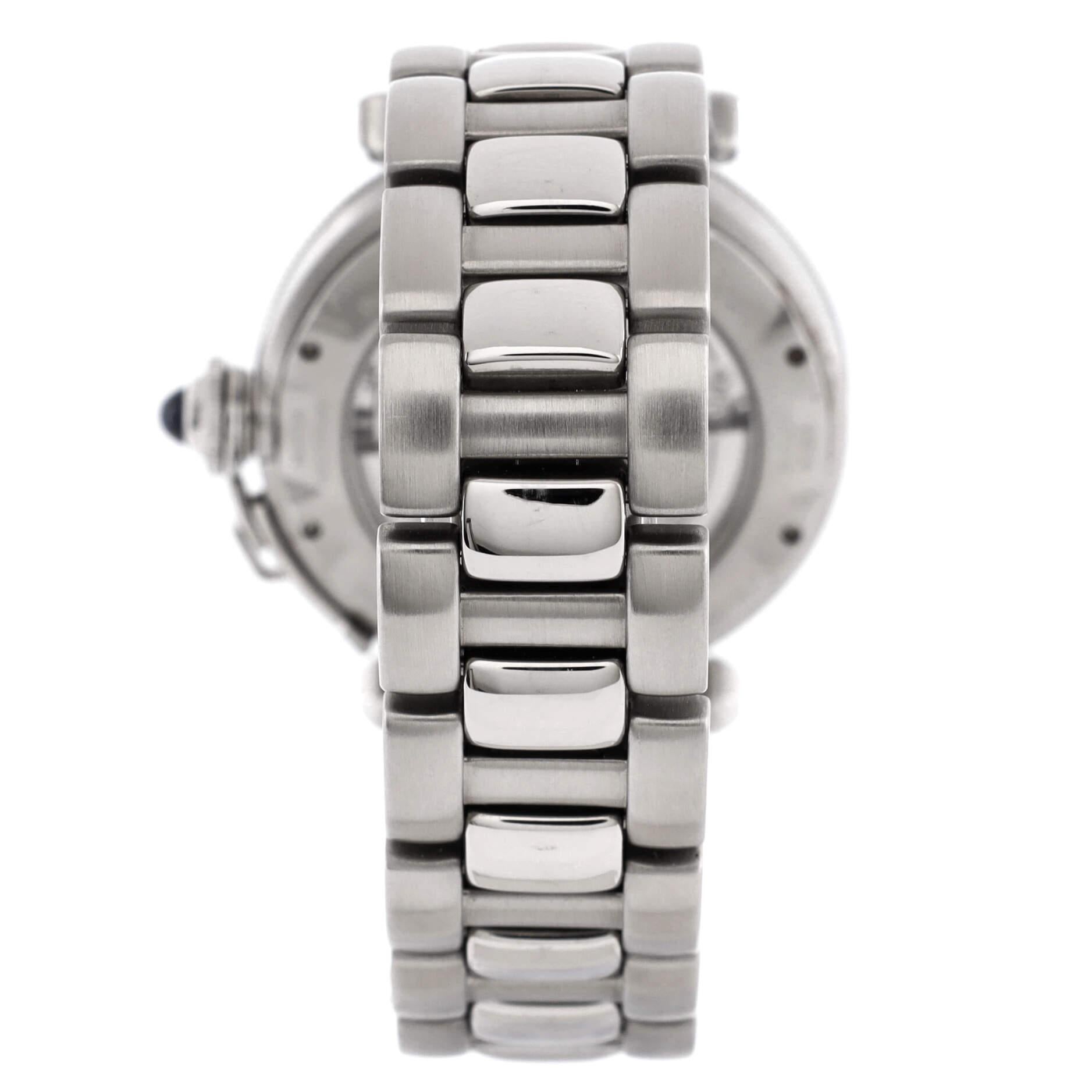 Cartier Pasha De Cartier Grid Automatic Watch Stainless Steel 38 For ...