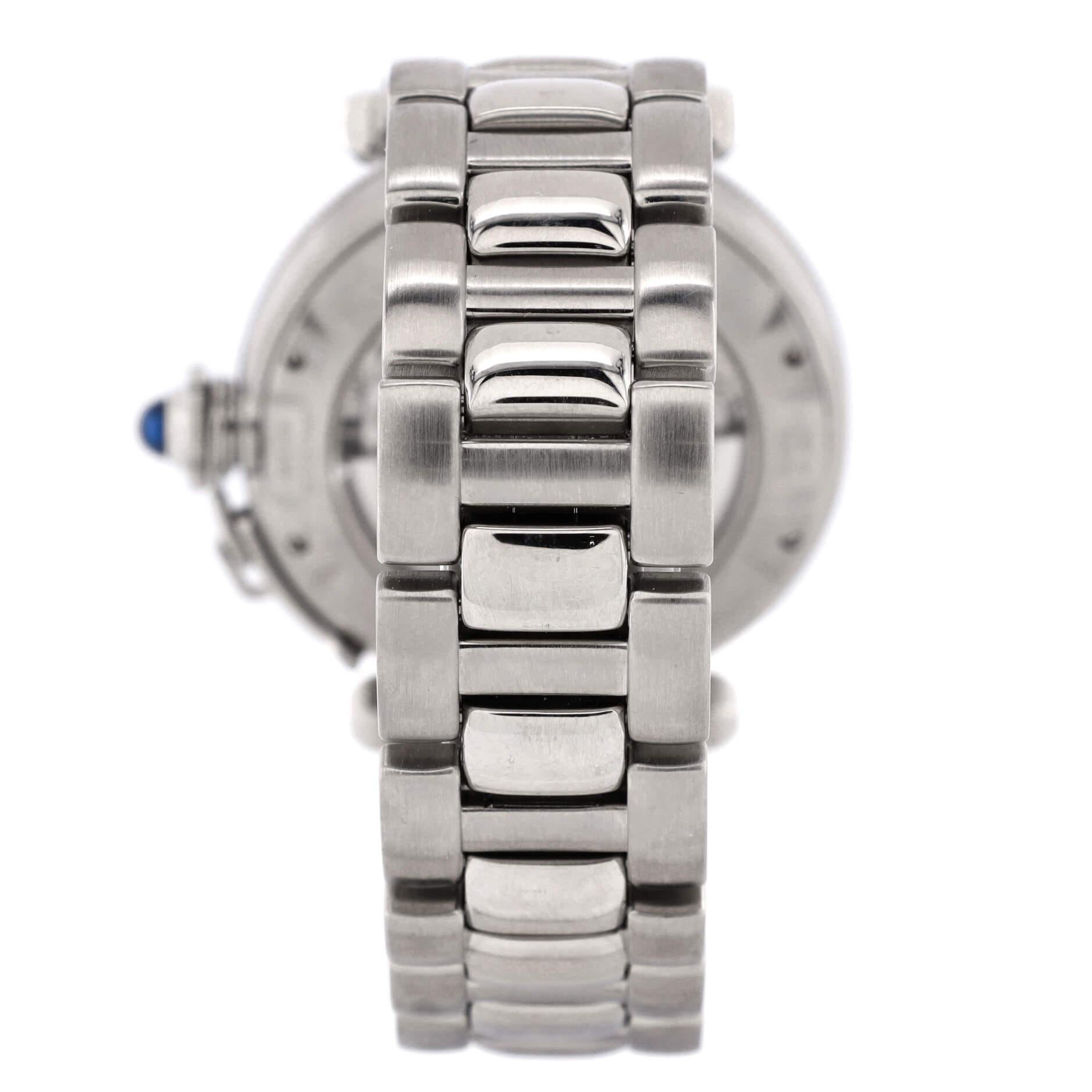 Cartier Pasha De Cartier Grid Automatic Watch Stainless Steel For Sale ...