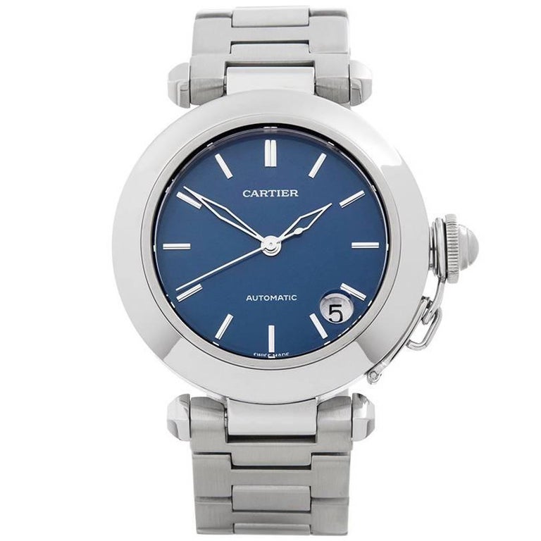 Cartier Pasha De Cartier Stainless Steel Men’s 2324 at 1stDibs
