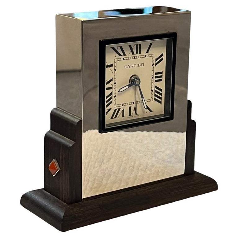 Cartier Pendulette Table Clock For Sale at 1stDibs