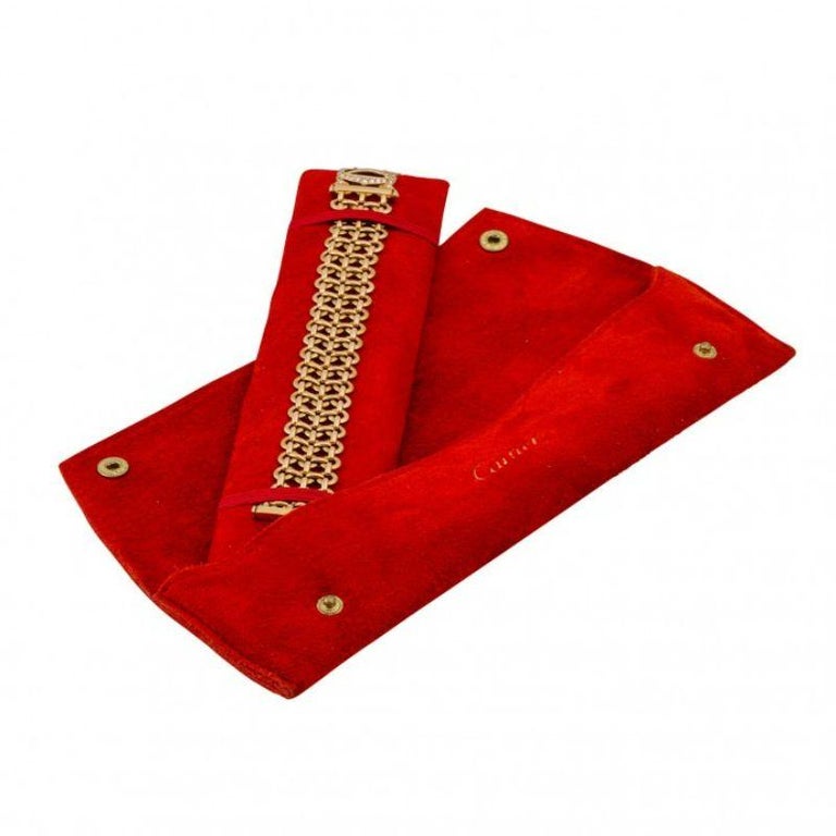 Cartier 'Penelope Double C' Exclusive Bracelet For Sale at 1stDibs