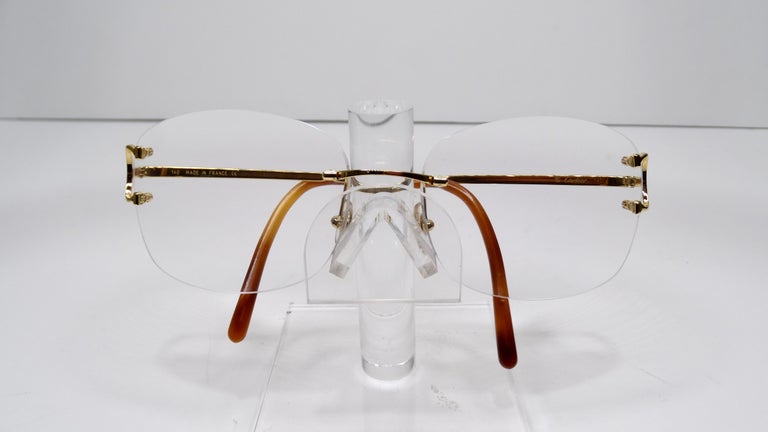 Cartier Piccadilly Gold Glasses at 1stDibs