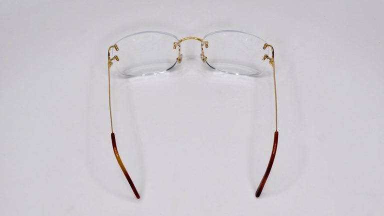 Cartier Piccadilly Gold Glasses at 1stDibs