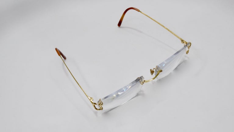 Cartier Piccadilly Rimless Glasses at 1stDibs | cartier rimless glasses ...