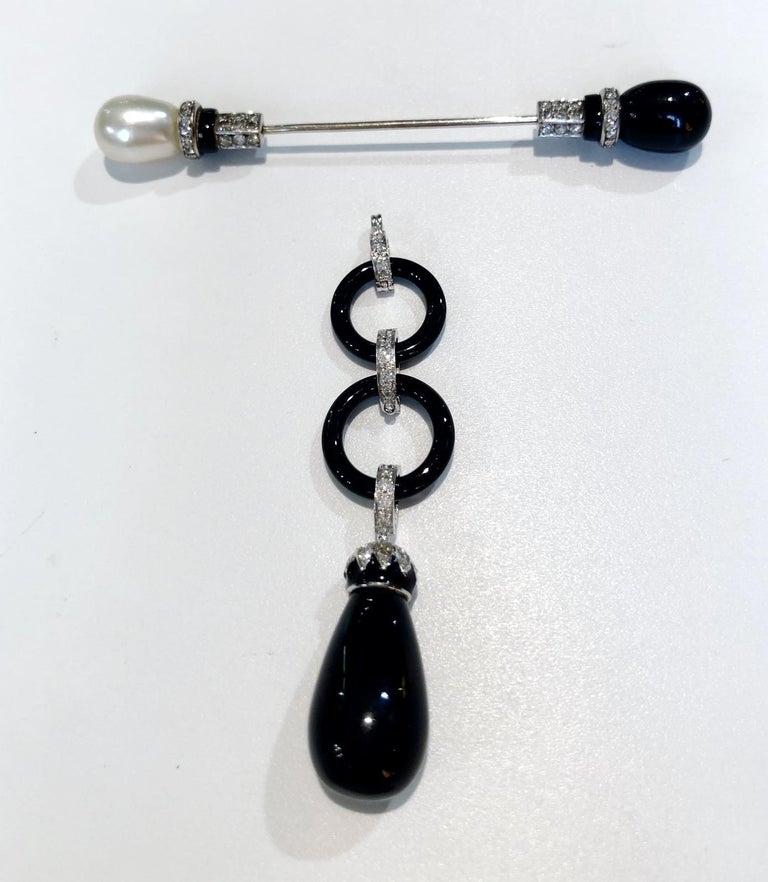 Cartier Pin and Pendant at 1stDibs