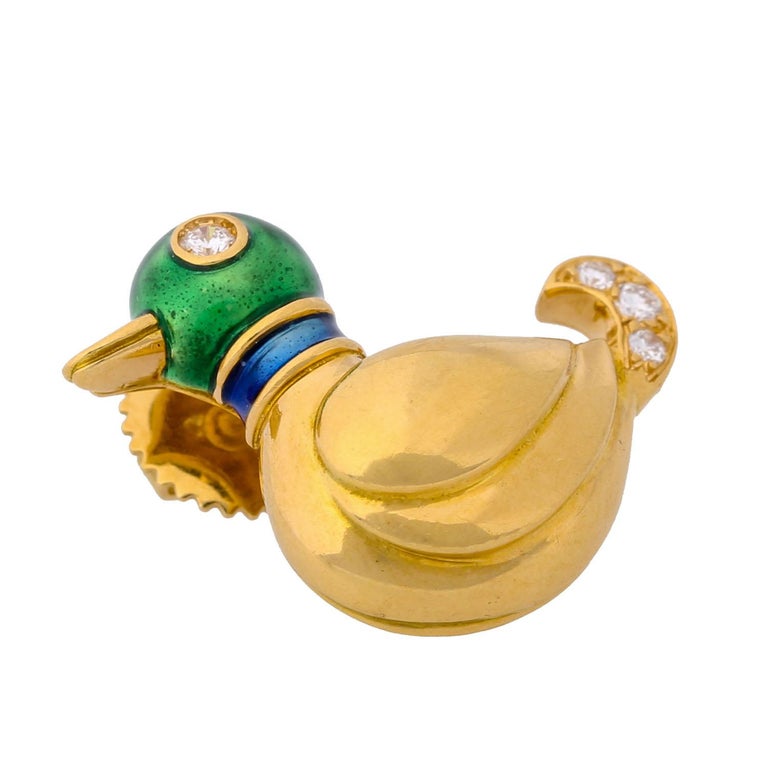 CARTIER pin 'duck' For Sale at 1stDibs