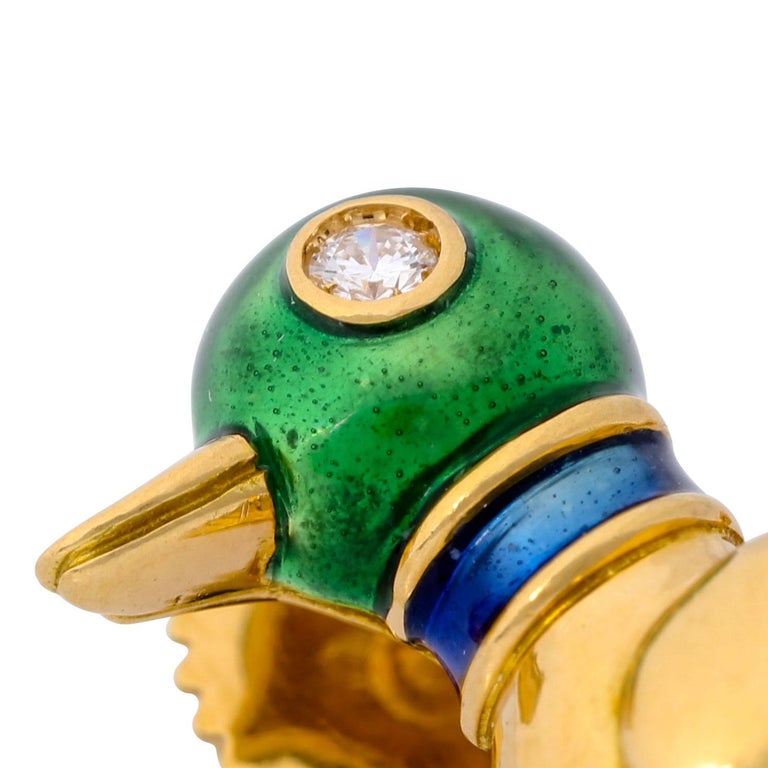 CARTIER pin 'duck' For Sale at 1stDibs