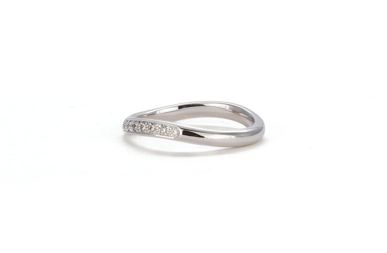 Cartier Platinum Trinity Ruban Single Row Wedding Band $4,350 Retail at ...