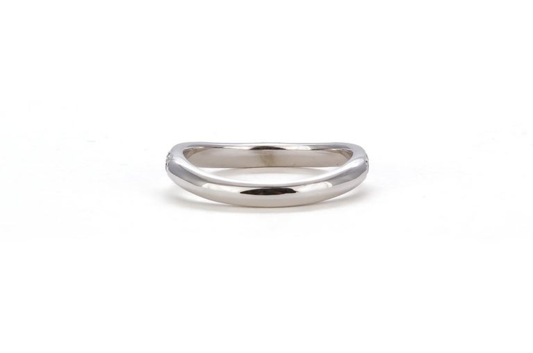 Cartier Platinum Trinity Ruban Single Row Wedding Band $4,350 Retail at ...