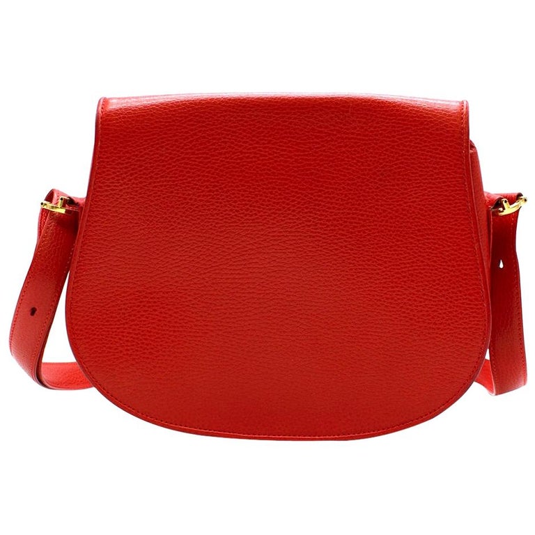 Cartier Red Must De Cartier Shoulder Bag 27cm For Sale at 1stDibs
