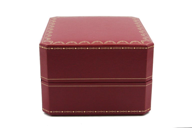 Cartier Red Watch Box at 1stDibs | cartier watch boxes