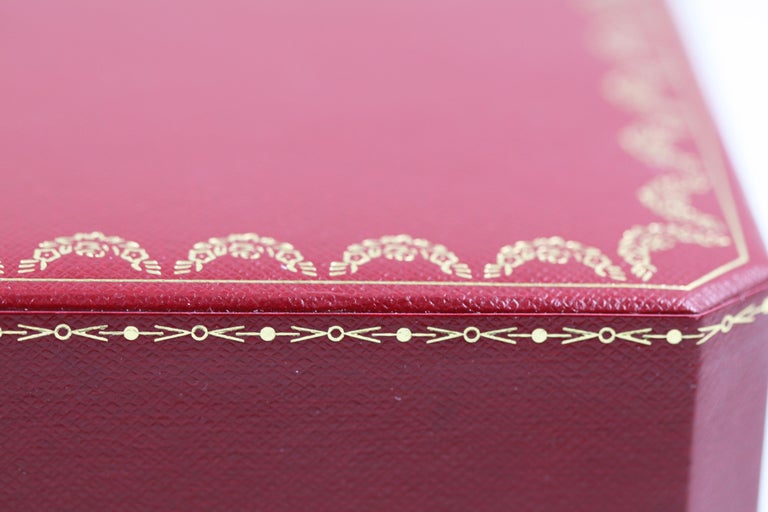 Cartier Red Watch Box at 1stDibs | cartier watch boxes