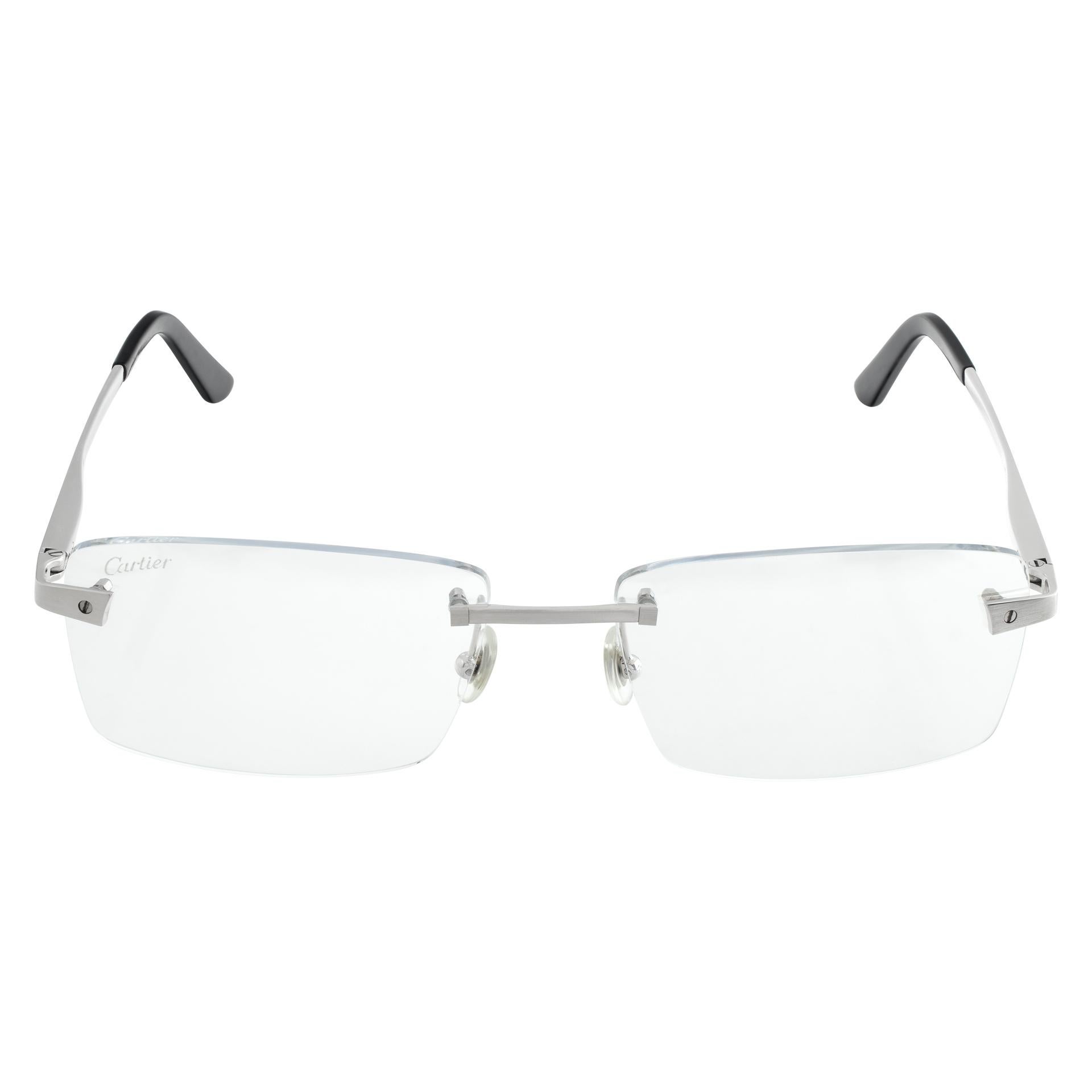 Cartier Rimless Panthère de Cartier eyeglasses For Sale at 1stDibs