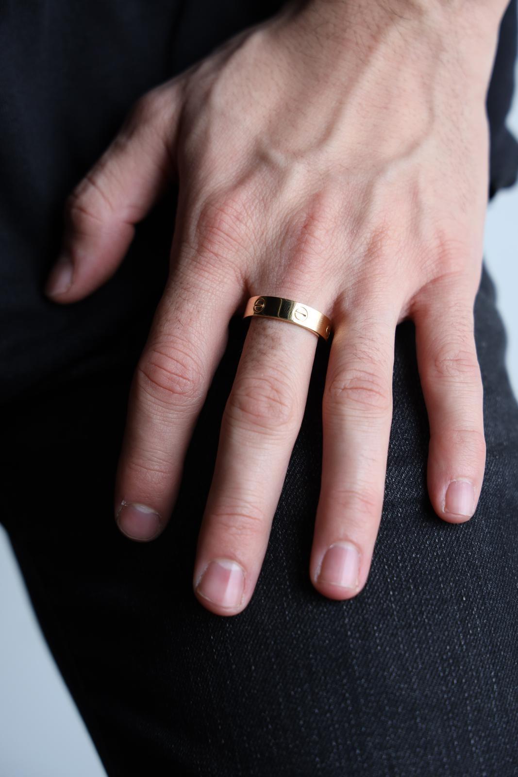 Cartier Ring Love Yellow Gold For Sale at 1stDibs