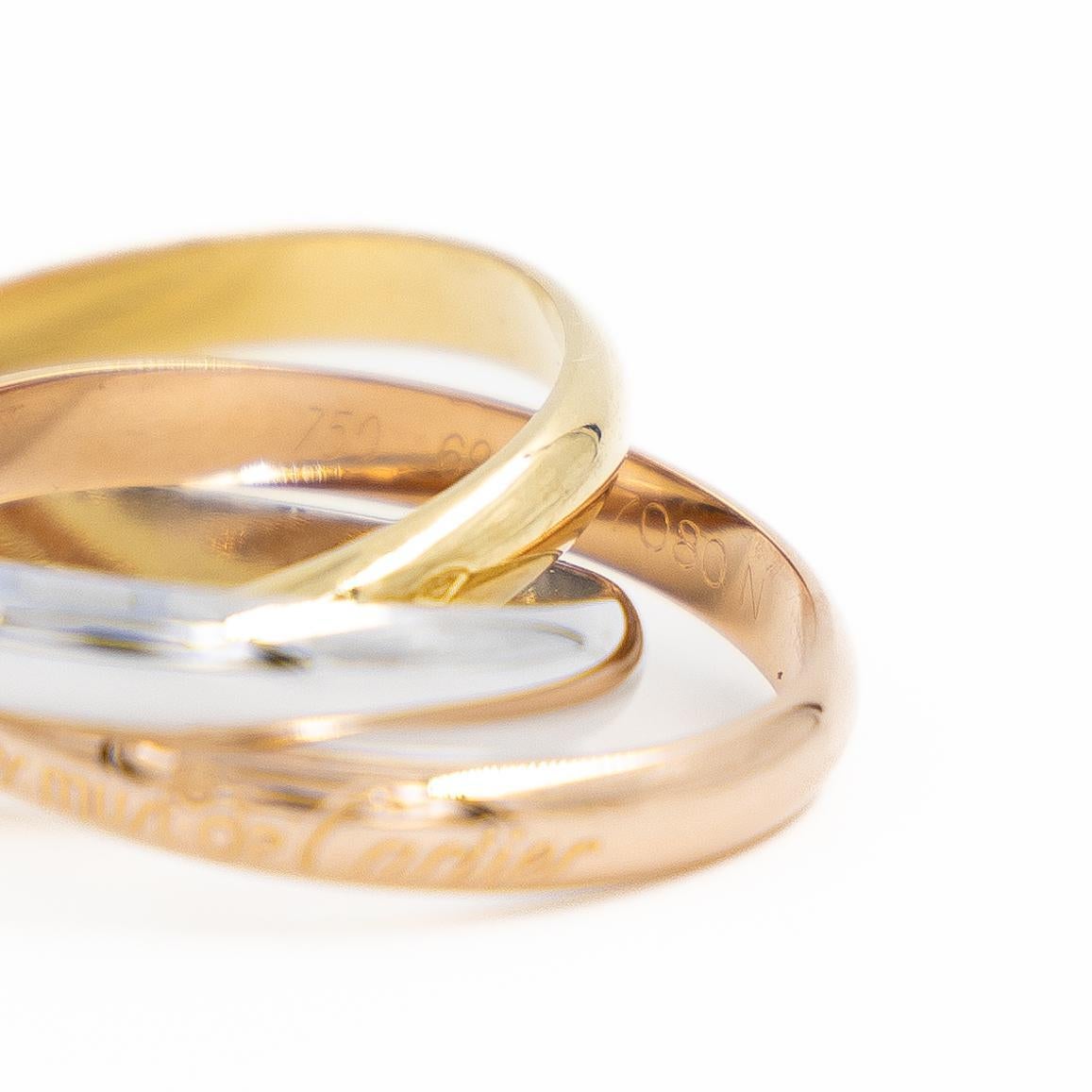 Cartier Ring Trinity Yellow Gold at 1stDibs